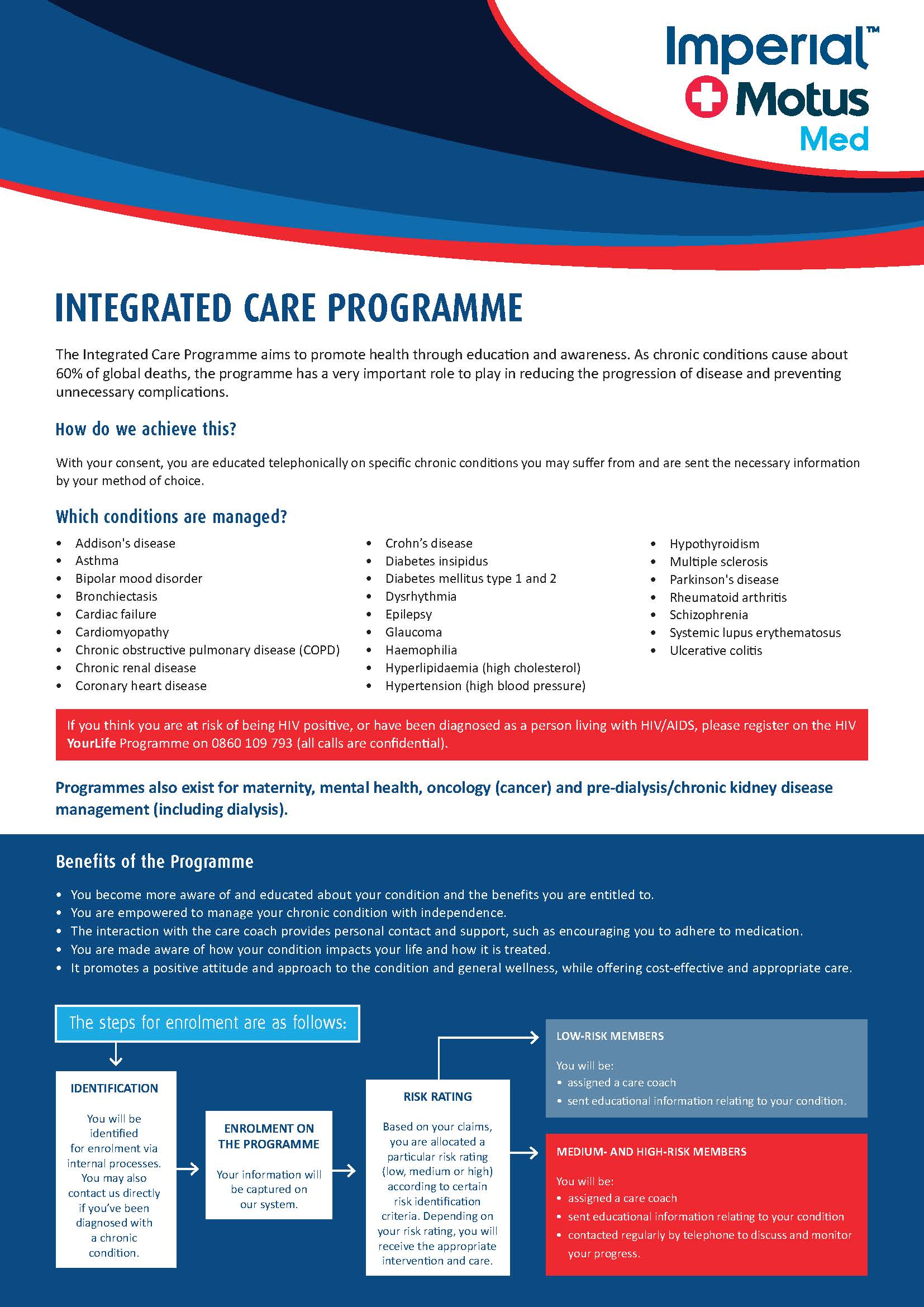 Imperial Motus Med - Integrated Care Programme