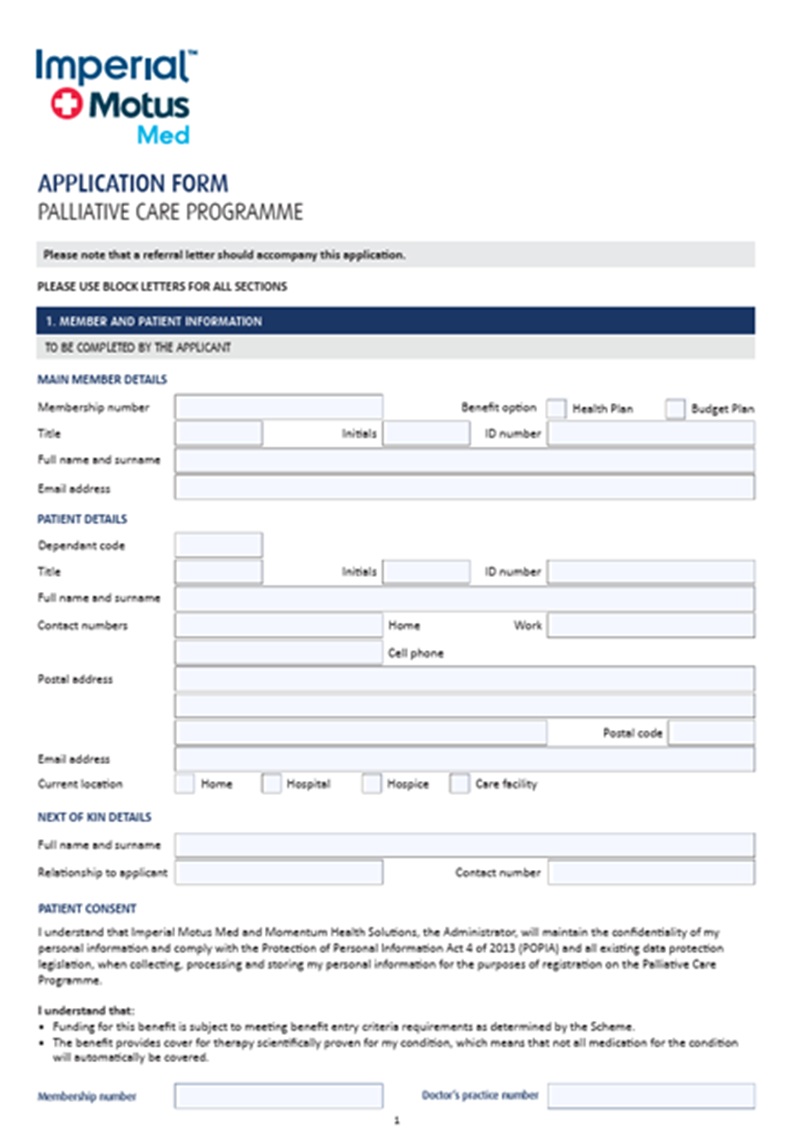 Imperial Motus Med - Integrated Care Programme